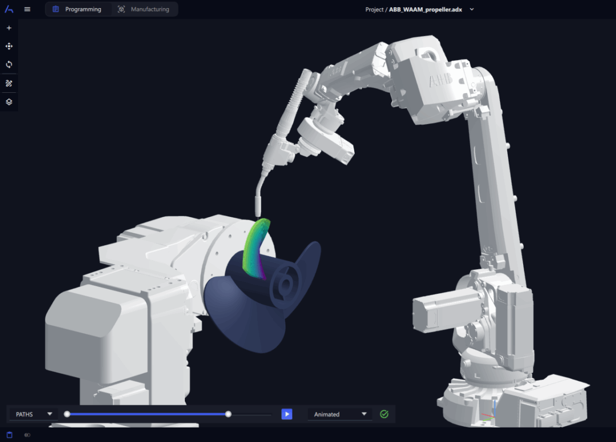 Adaxis - Software for Robotics Hybrid Manufacturing
